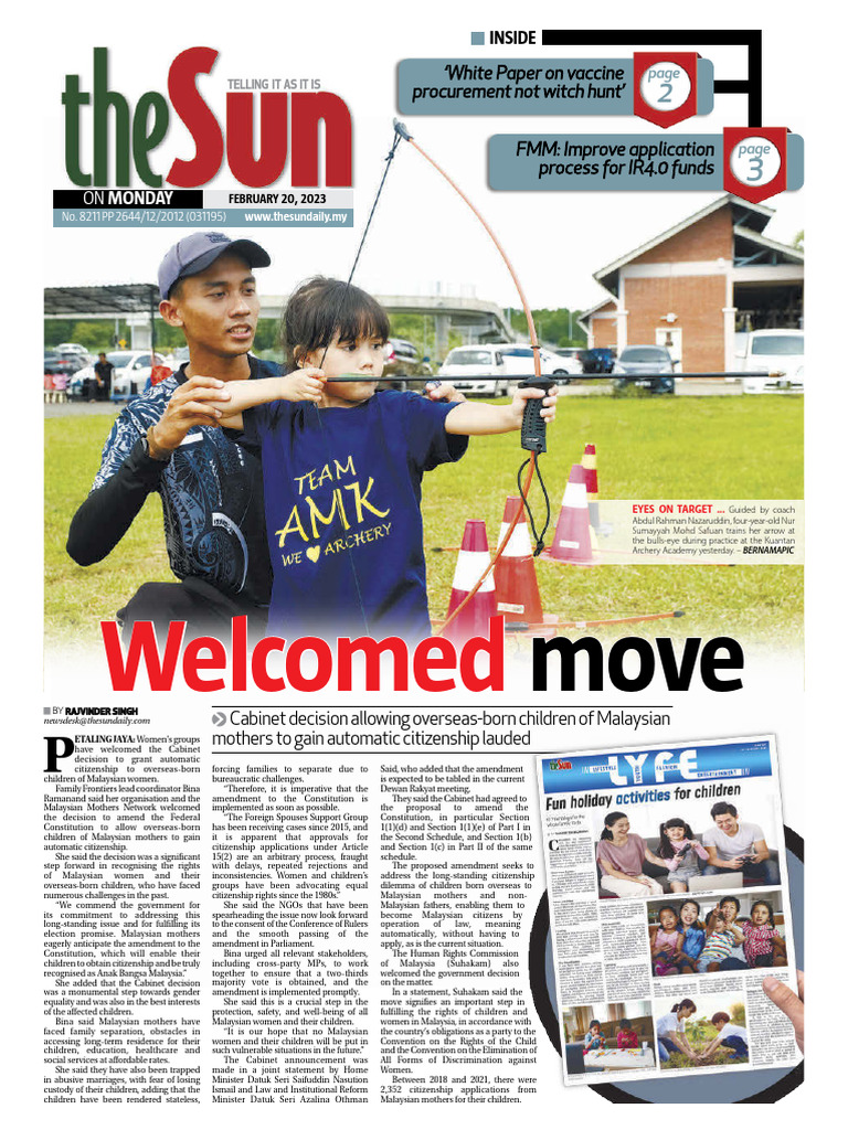 The Sun-200223 | PDF | Malaysia