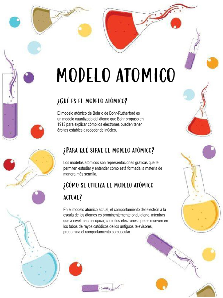 Modelo Atomico | PDF