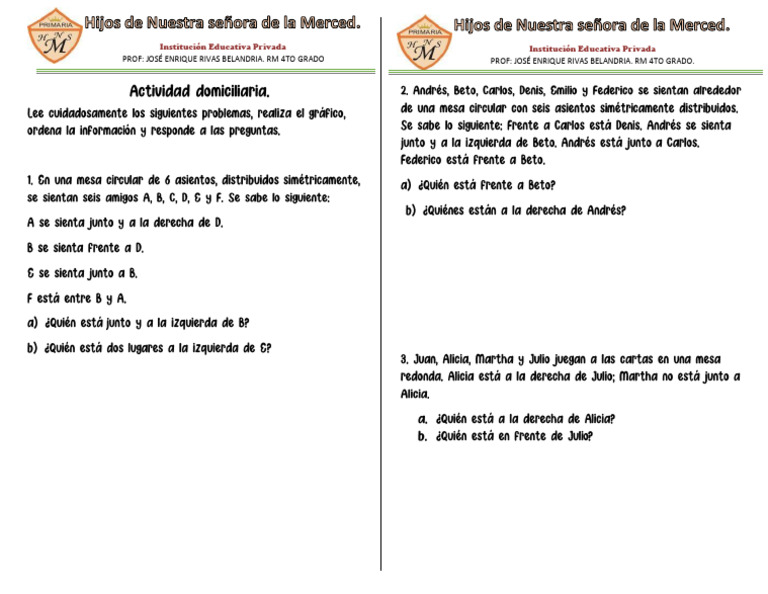 TAREA-RM-HSLM-4TO | PDF