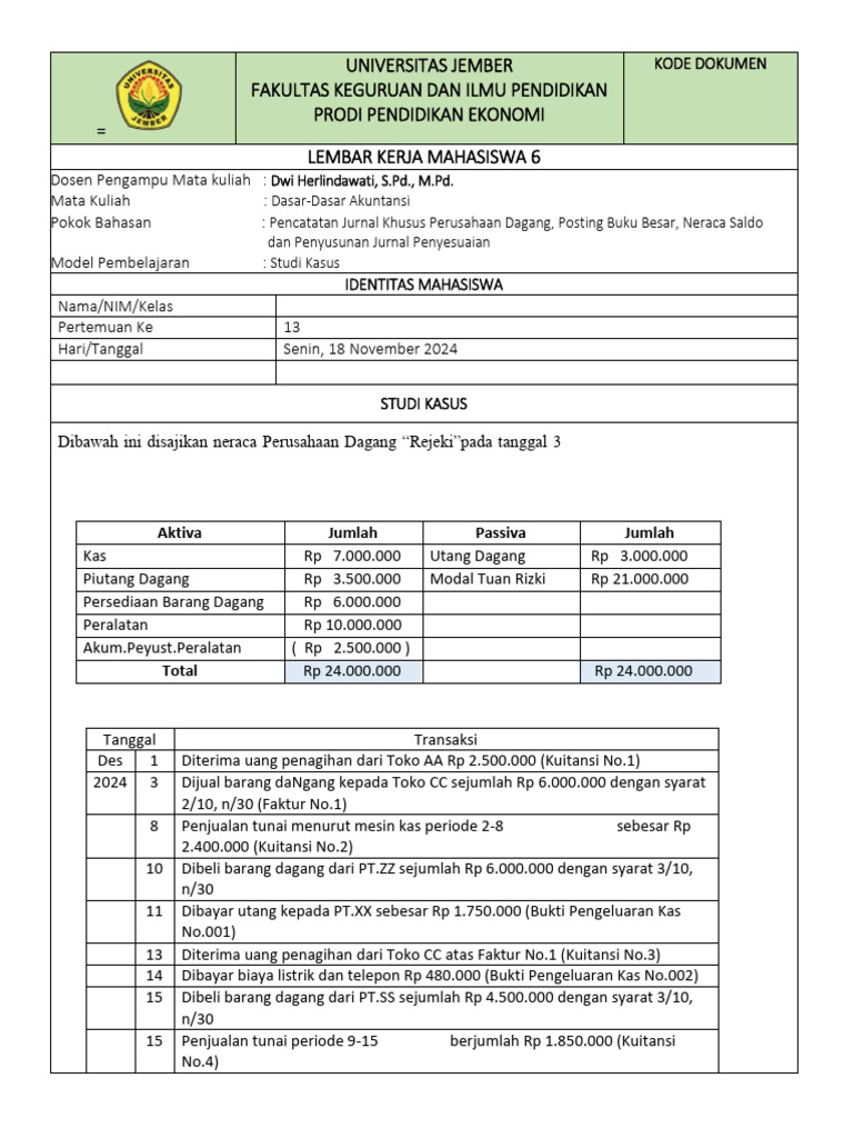 LKM 6 Anisa - 059 | PDF