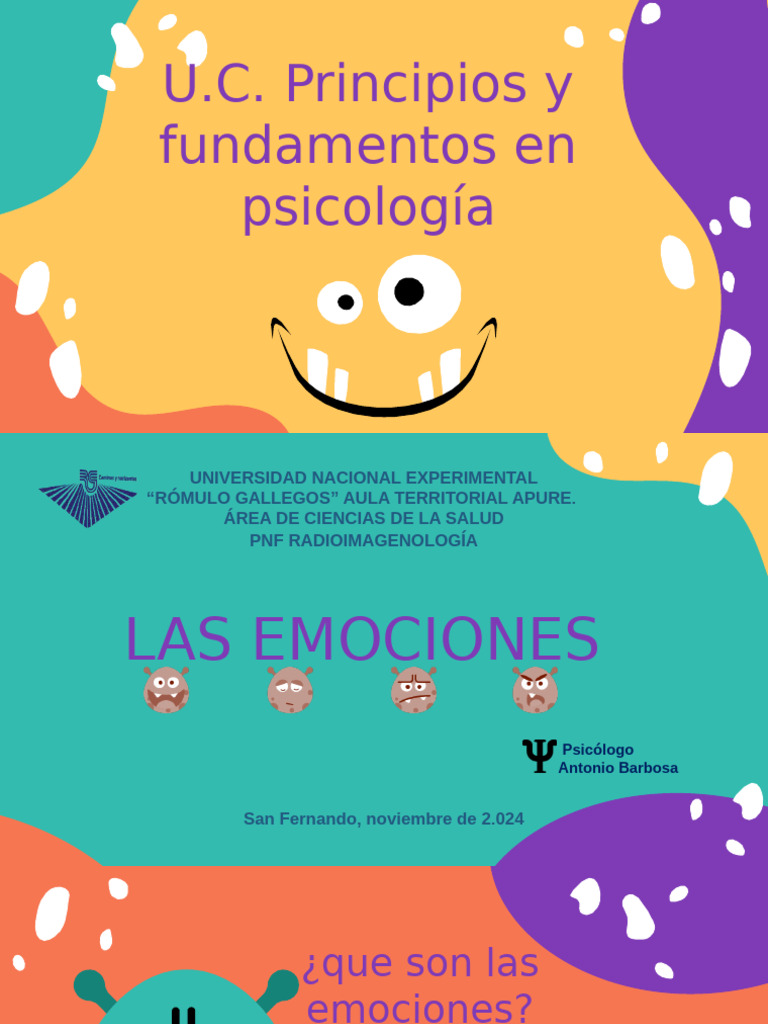 clase LAS EMOCIONES | PDF | Las emociones | Comportamiento