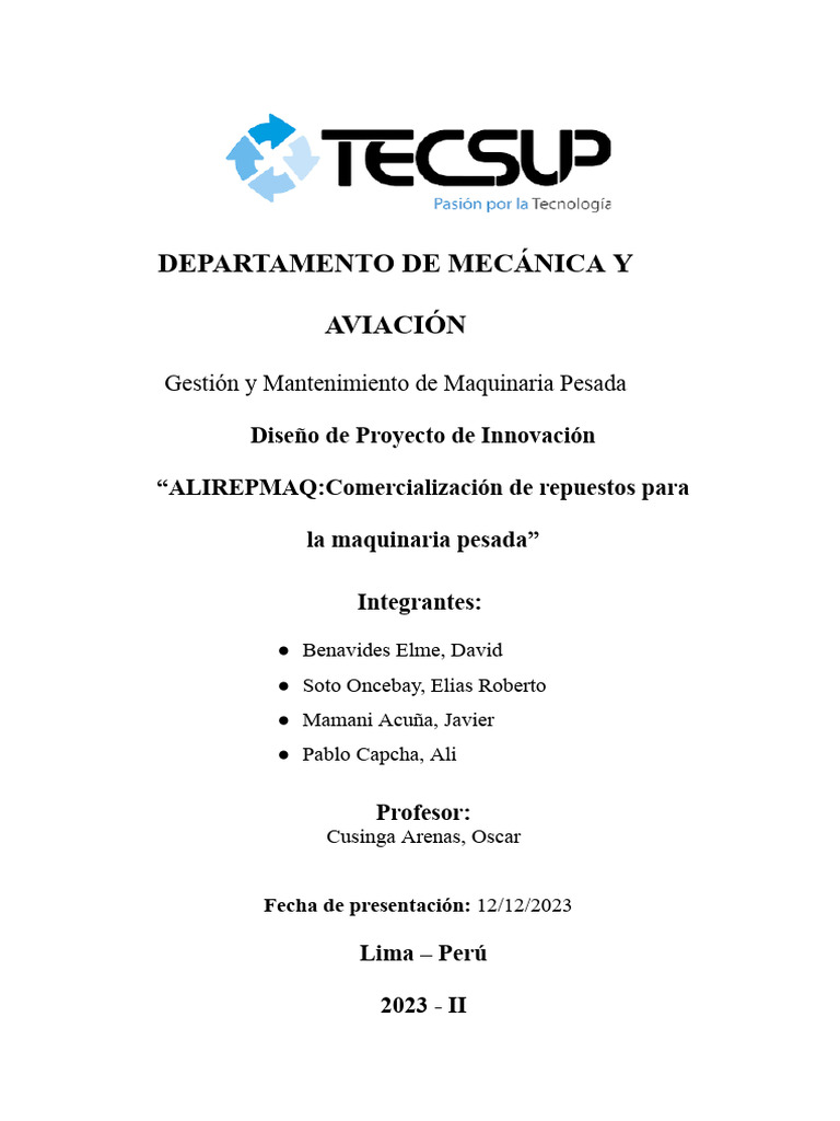 Documento de Proyecto Final DPI - G2 | PDF | Marketing | Business