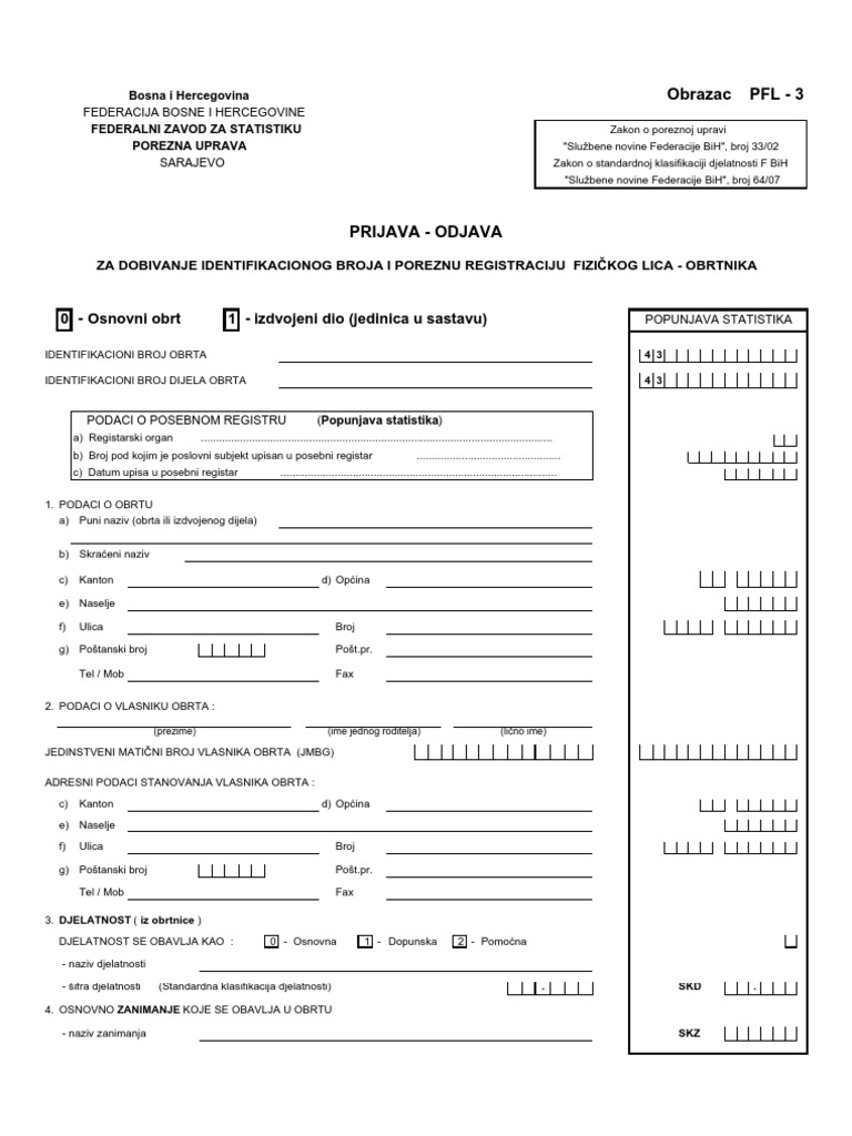 PFL-3 I Uputstvo B | PDF
