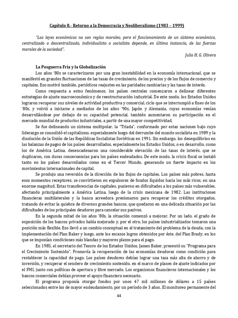 Historia Económica Argentina Mario Rapoport-83 99 Cap. 8. 44-53 | PDF ...