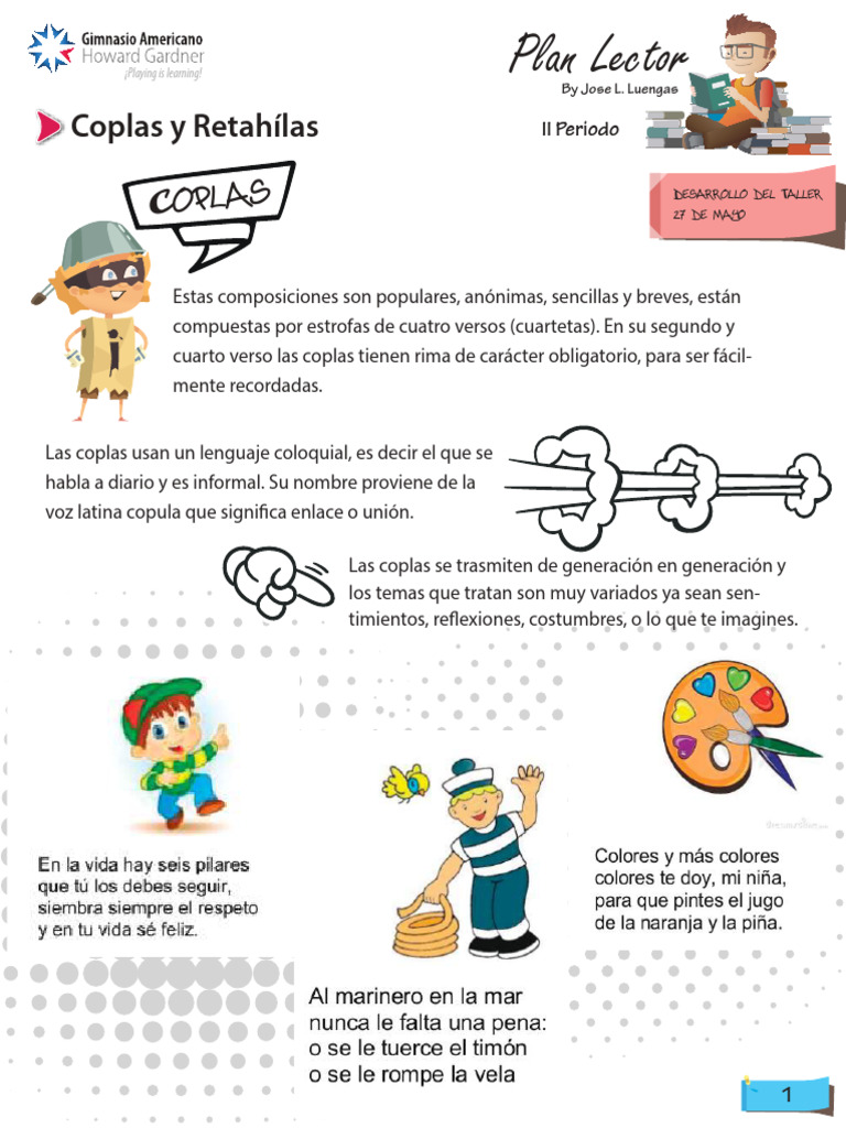 Coplas: Coplas y Retahílas | PDF