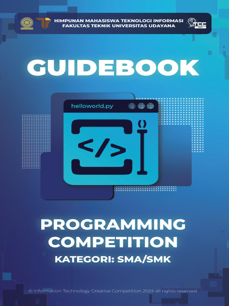 GuideBook Pemrograman ITCC 2024 | PDF