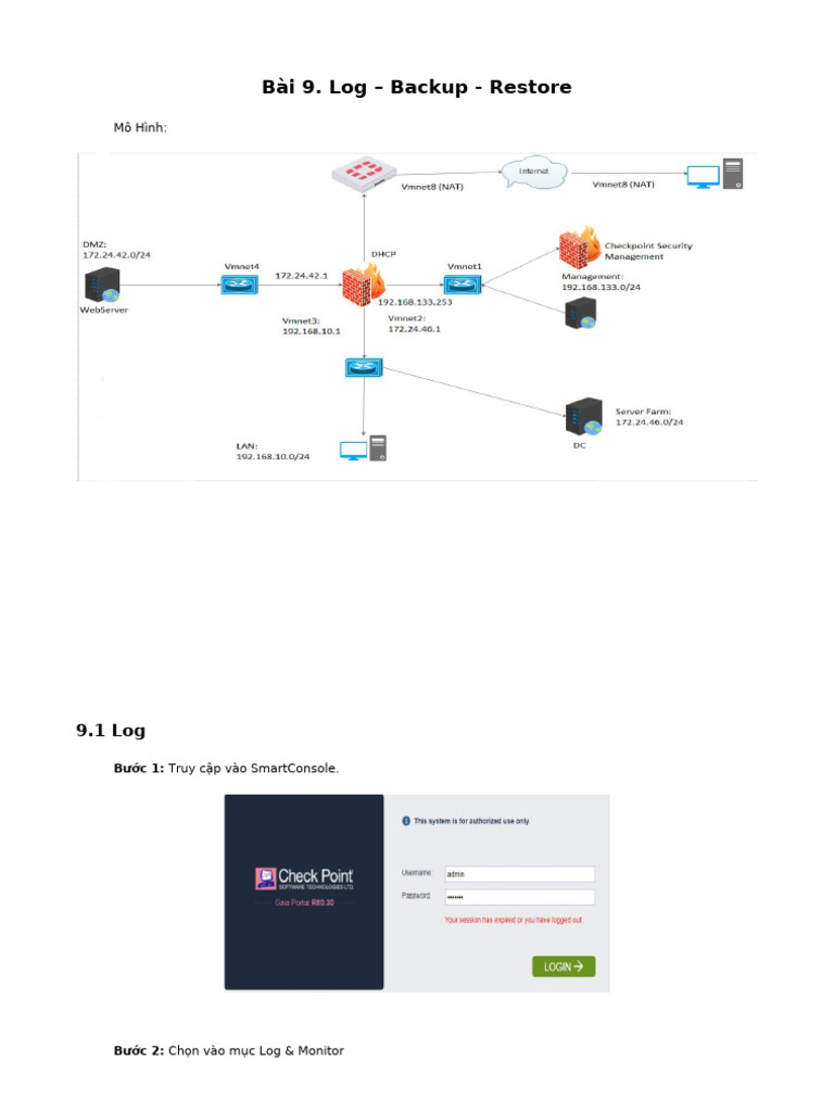 Bai 9. Log-BackupAndRestore | PDF