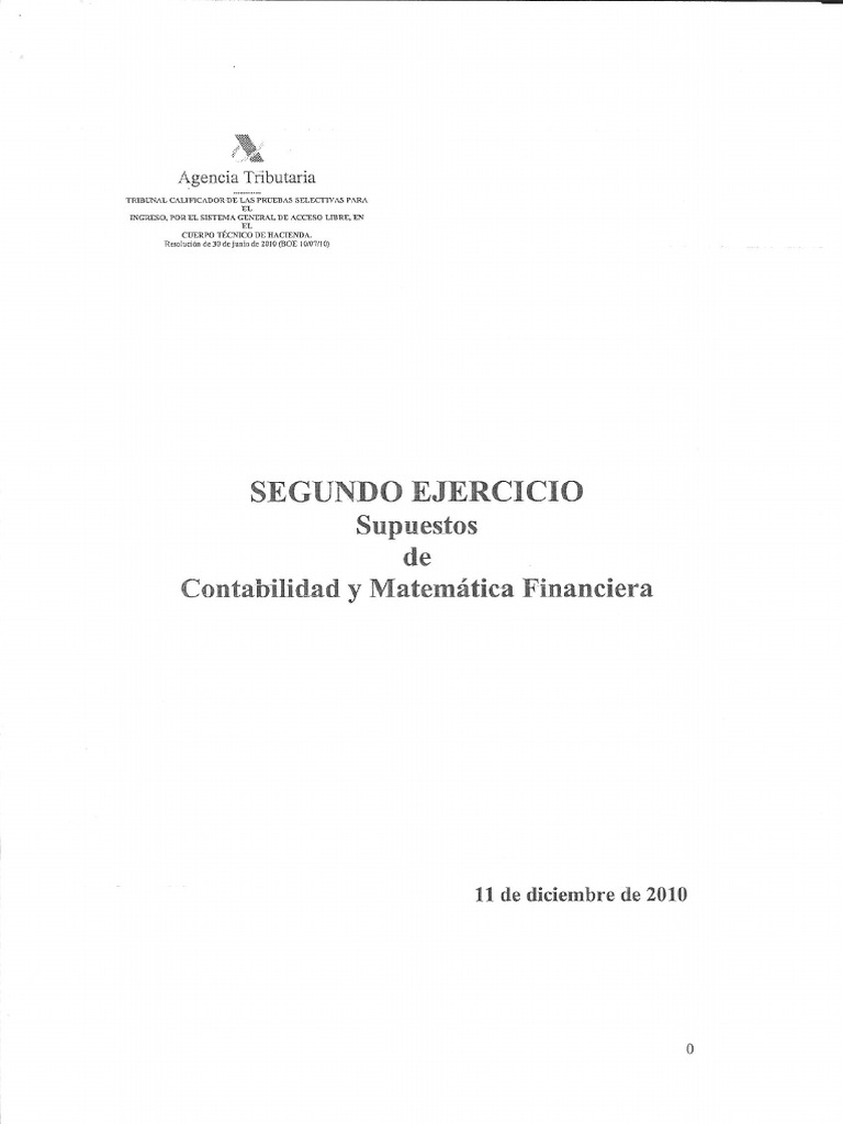 TH2010.enunciado Segundo Ejercicio | PDF