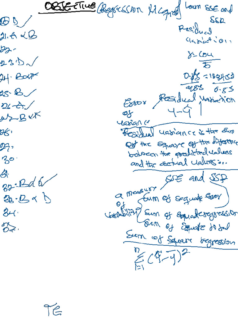 Quantitative Methods Studying Sheet | PDF