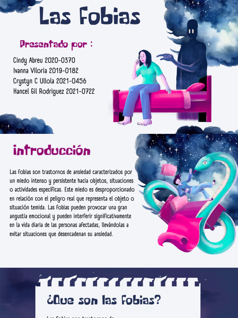 Las Fobias PDF | PDF | Fobia | Ansiedad