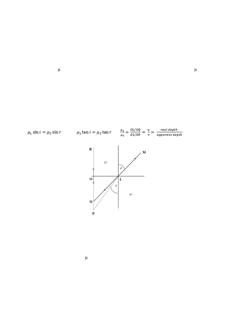 Refractive Index Travelling Microscope | PDF