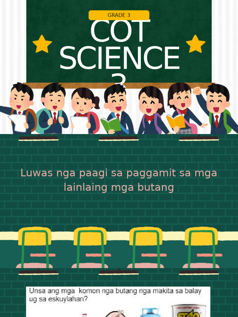 Grade 3 Science Cot | PDF