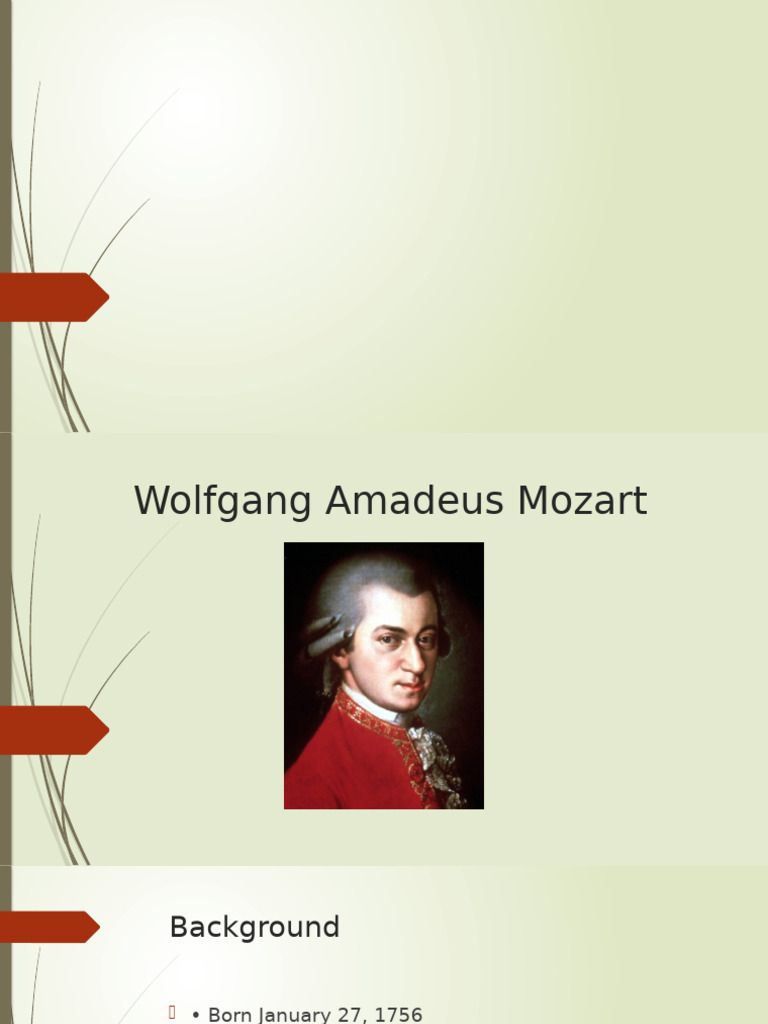 Mozart: Life, Works, and Influence | PDF | Ludwig Van Beethoven ...