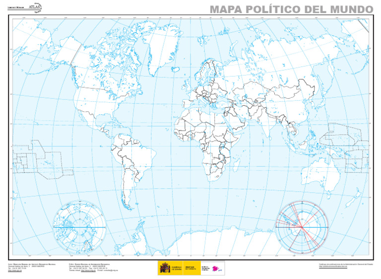 Mapa Mundo Politico | PDF