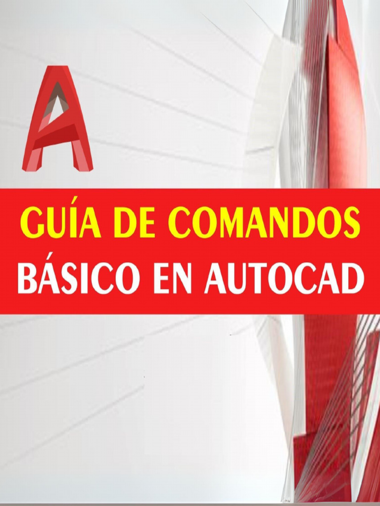 ?guía de Comando Básicos en Autocad | PDF