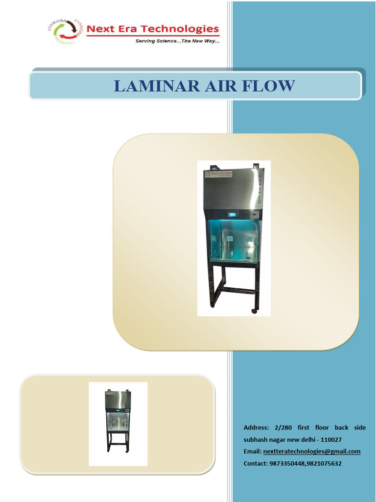 Laminar Air Flow | PDF | Laminar Flow | Ultraviolet