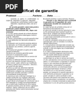 Fisa Retur Marfa | PDF