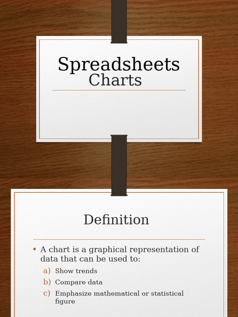 Spreadsheets - Charts | PDF | Spreadsheet | Chart