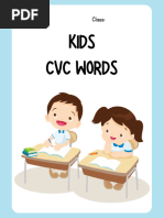 CVC Fluency Sentences Read and Color Short U Words Worksheet ...