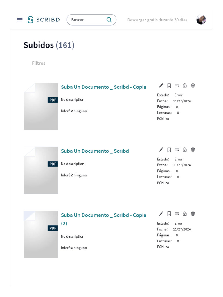 Subidos - Scribdpruebalo | PDF | Scribd | Internet