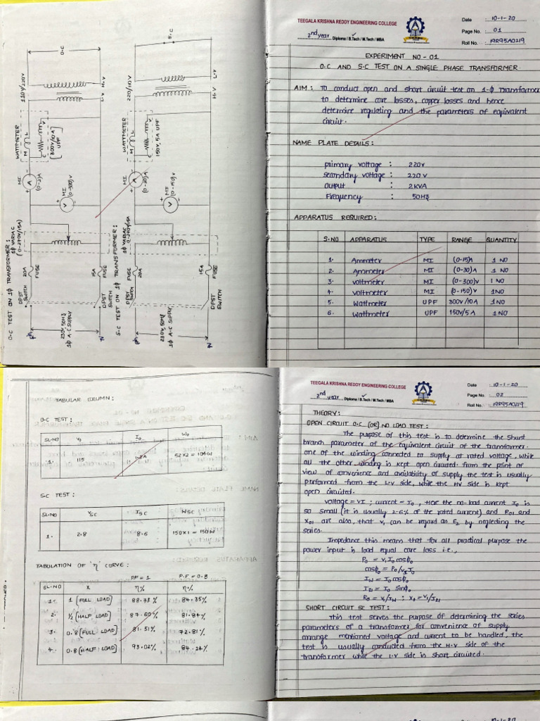 Ocsc Em-I Lab | PDF