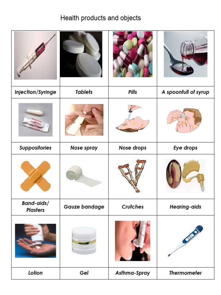 Medicines and Health Objects | PDF