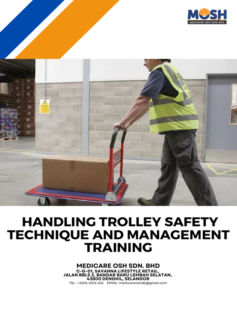 Handling Trolley Safety Technique and Management | PDF