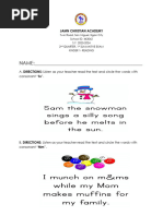 Kindergarten 2nd Quarter Reviewer | PDF