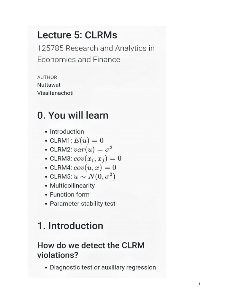 Week5 Lecture Notes | PDF Week5 Lecture Notes | PDF