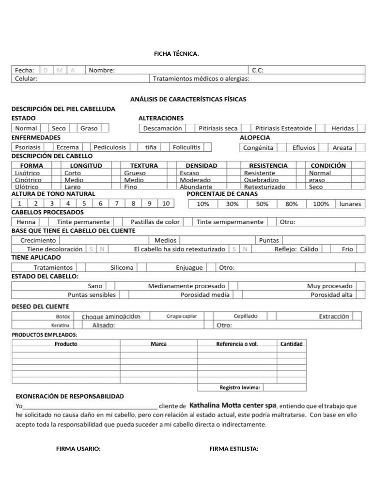 Katha Motta Ficha | PDF