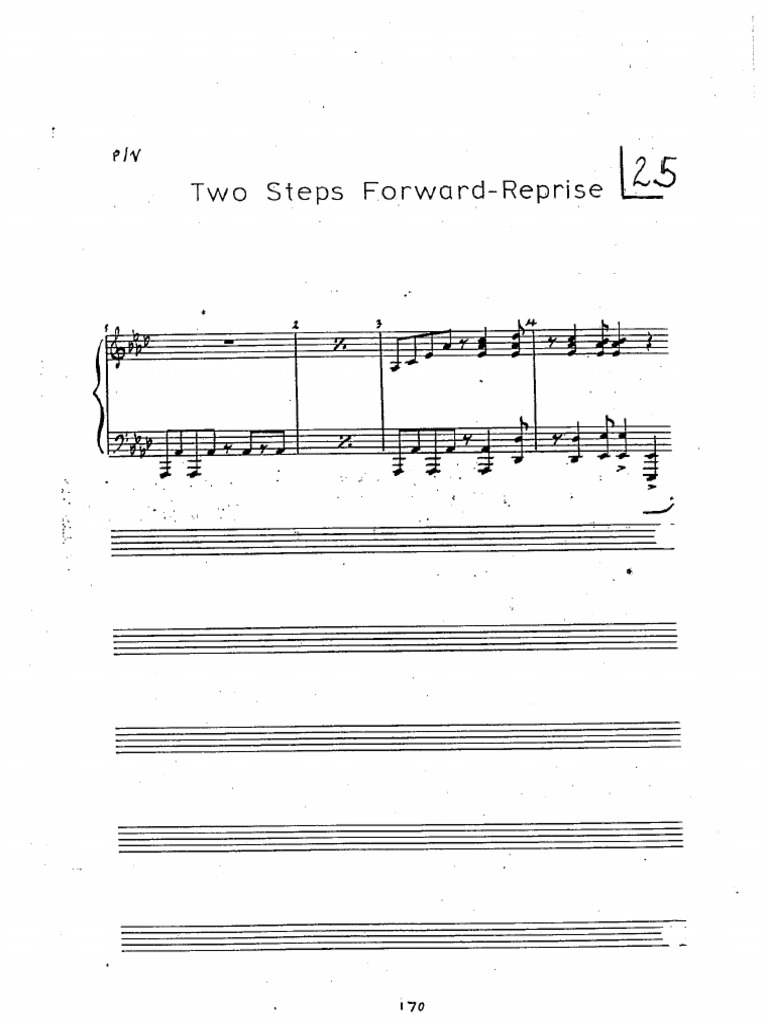 Two Steps Forward - Reprise | PDF