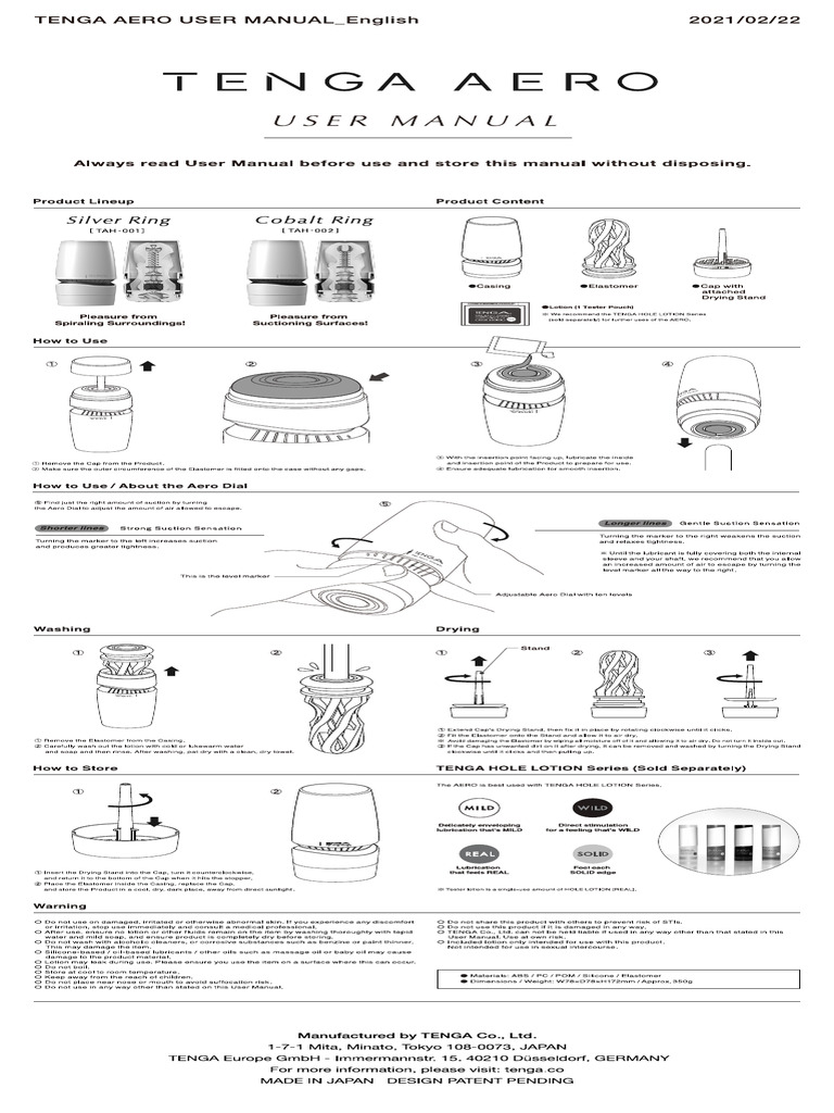 AERO User Manual EN Ol | PDF