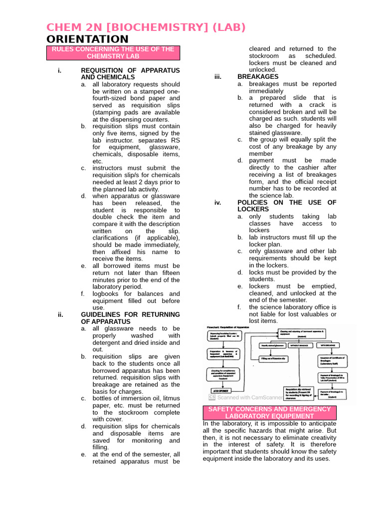 (A) Lab Orientation | PDF | Fires | Personal Protective Equipment