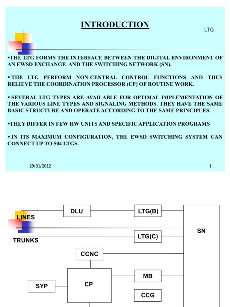 LTG | PDF | Bit Rate | Computer Network