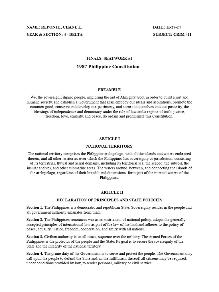 Crim 411 - Miss Mamac para Unya | PDF | Science | Citizenship