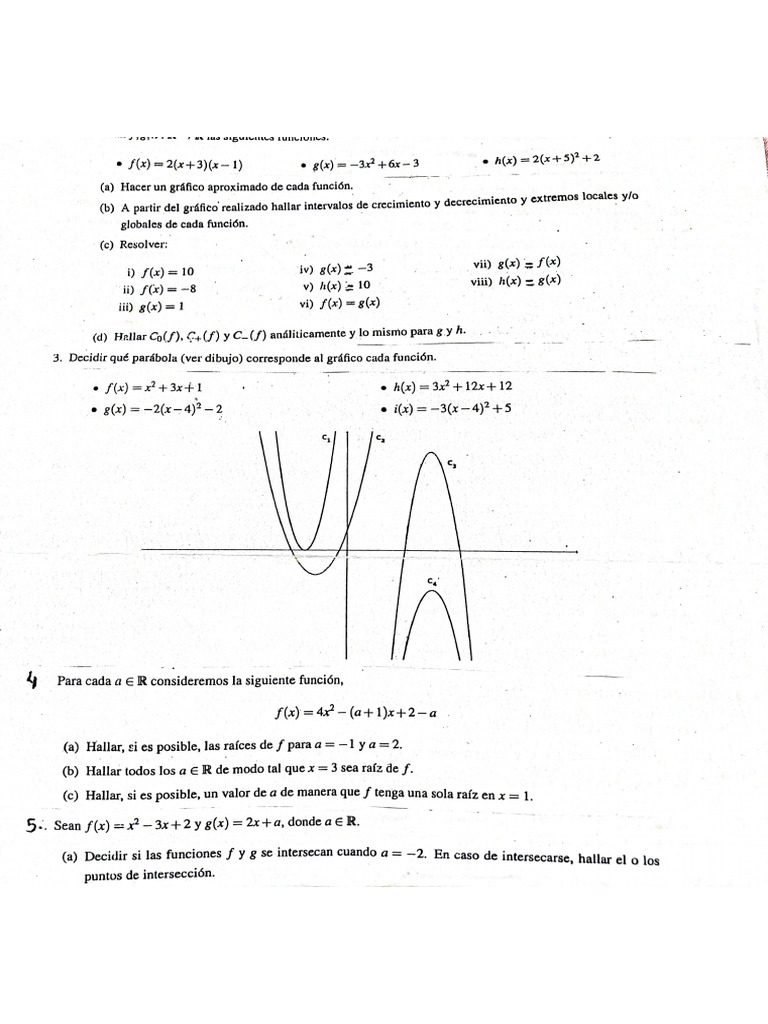 Función Cuadratica | PDF