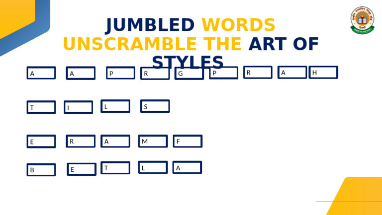 Style Jumble Slide | PDF