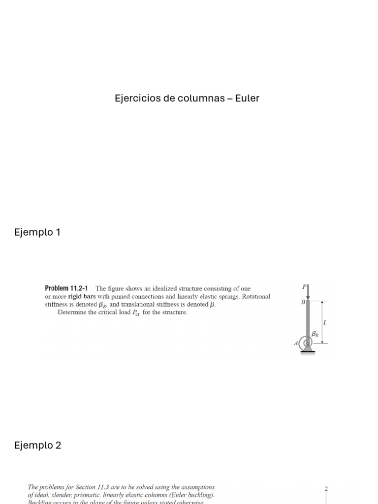 Ejercicios Columnas | PDF