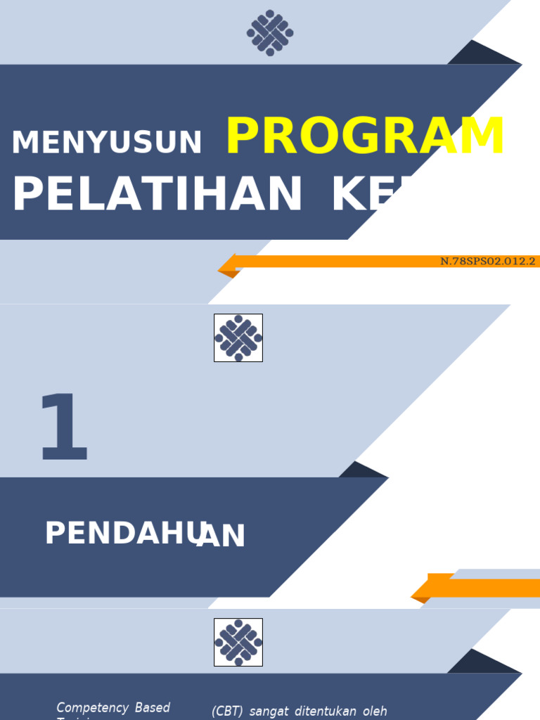 "Program Pelatihan Berbasis Kompetensi" | PDF