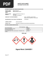 SAF-ACID Descaling Procedure Guide | PDF | Water | Dose (Biochemistry)