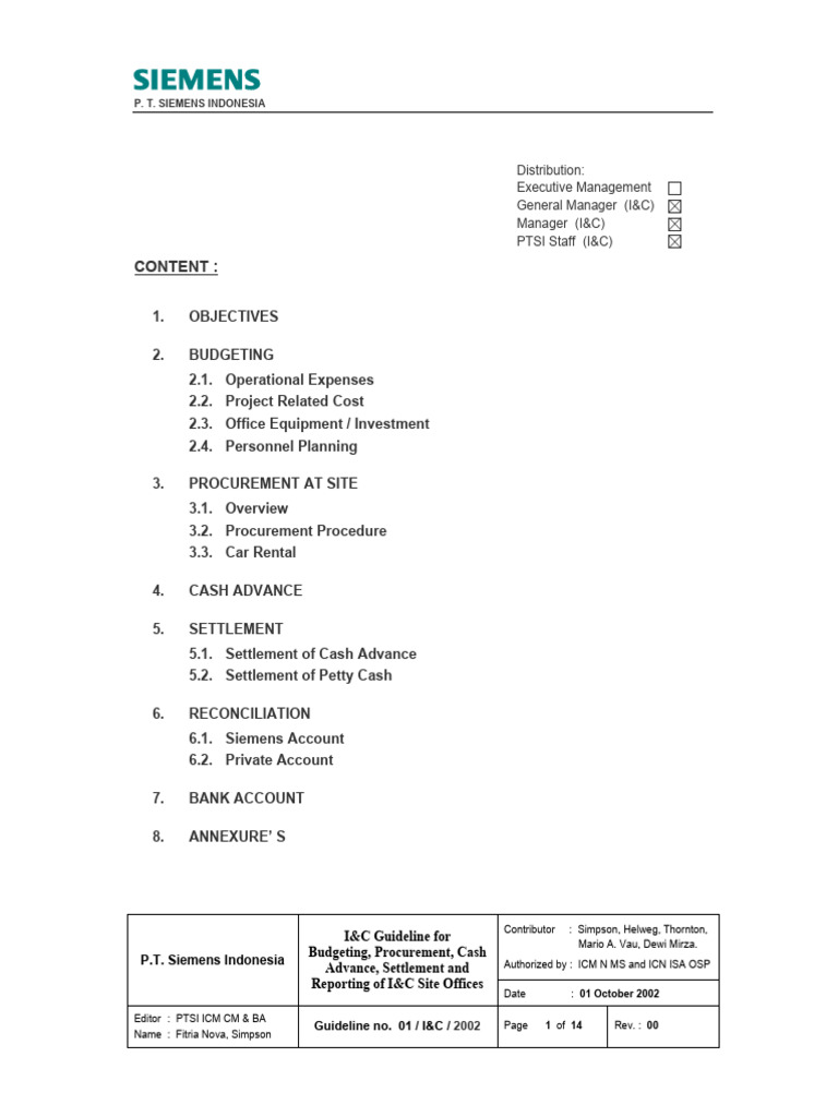 Site Office Guideline | PDF