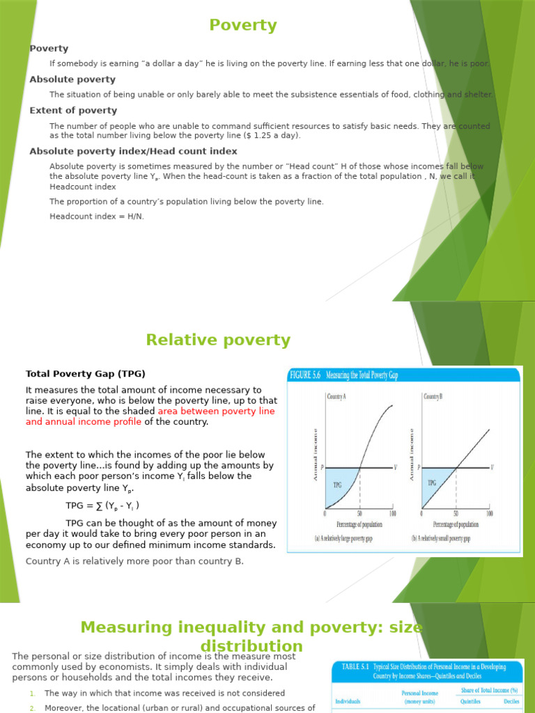 #3 Poverty and Inequality | PDF | Labour Economics | Income Distribution