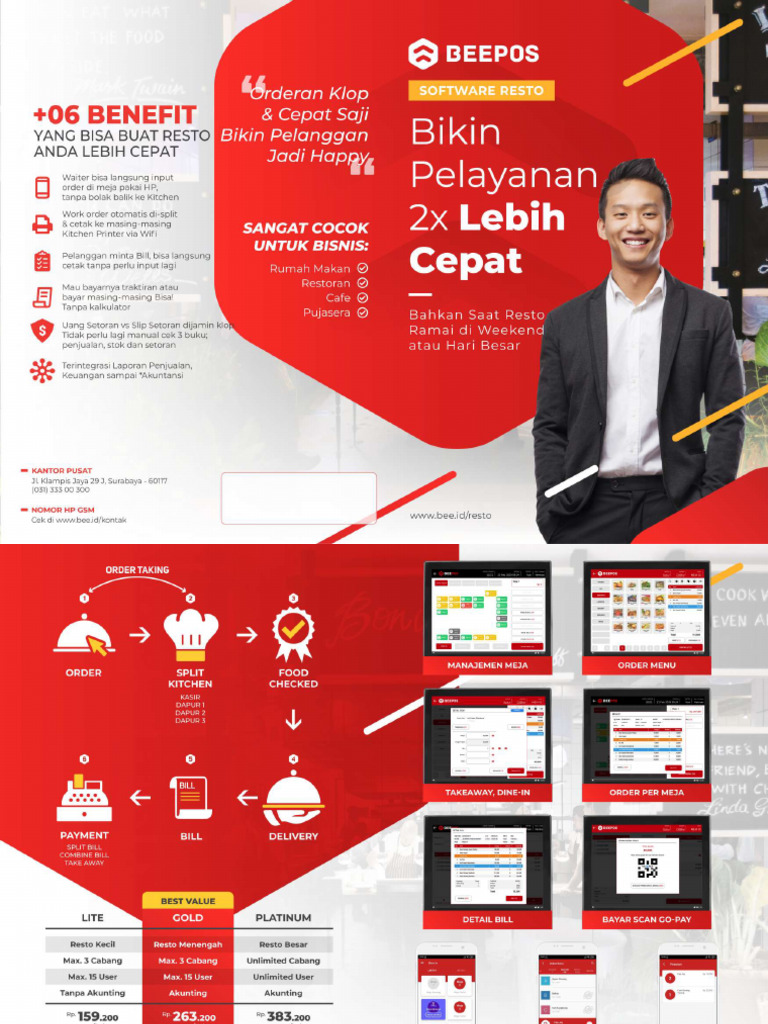 Brosur Beepos Resto 2022 | PDF