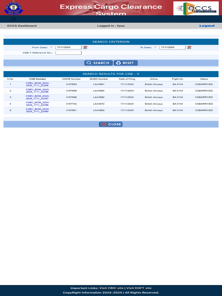 Express Clearance System | PDF