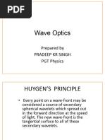 Wave Optics Concepts for Class 12 | PDF | Science & Mathematics