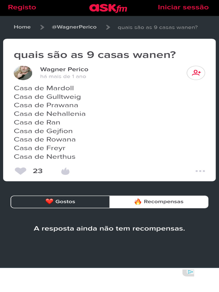 Quais São As 9 Casas Wanen Ask - fmWagnerPerico | PDF