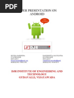 Android Battery Saver System | PDF