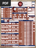 Ficha Personalizada de Personagem RPG | PDF