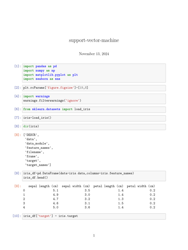 Support Vector Machine | PDF | Applied Mathematics | Computer Data