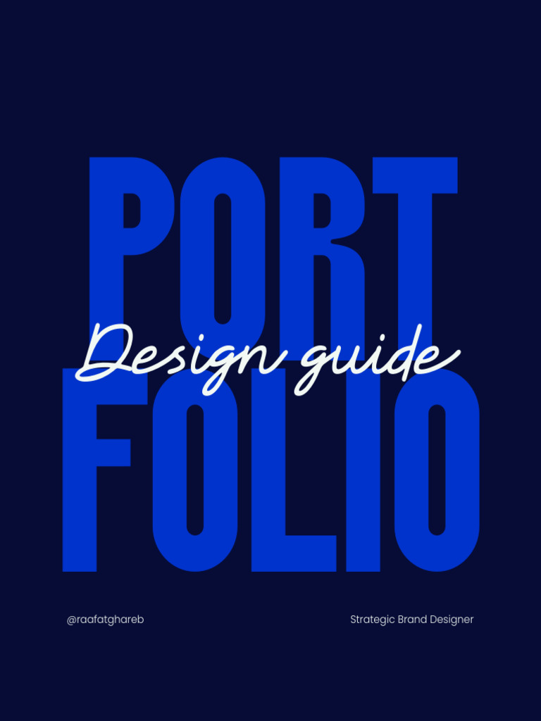 Portfolio Design Guide | PDF